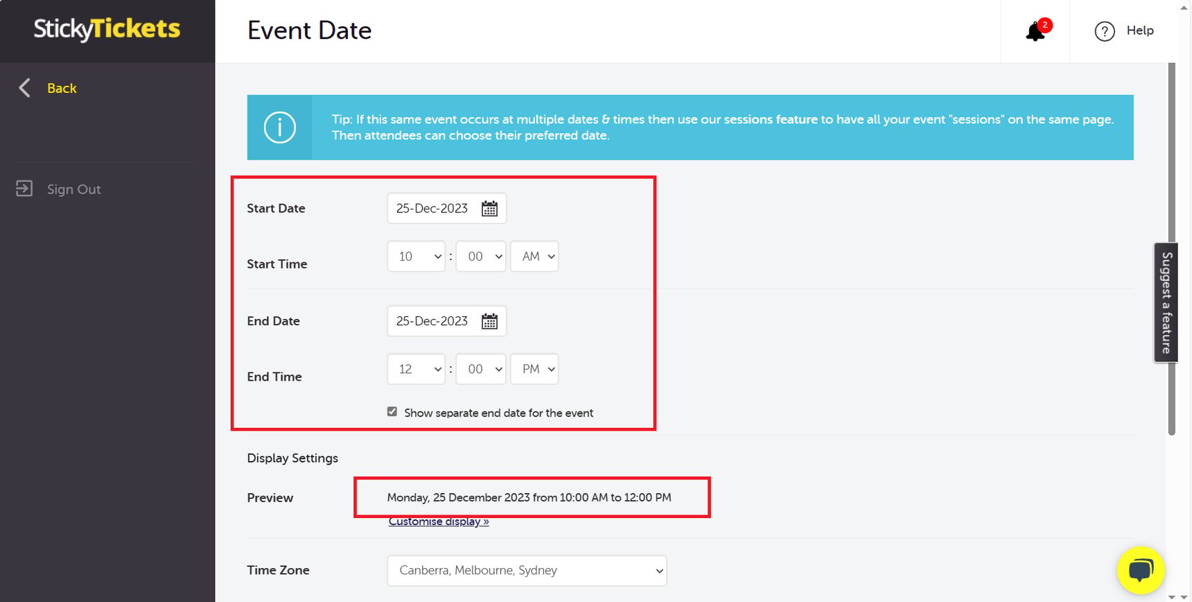 How to Create Raffle Events