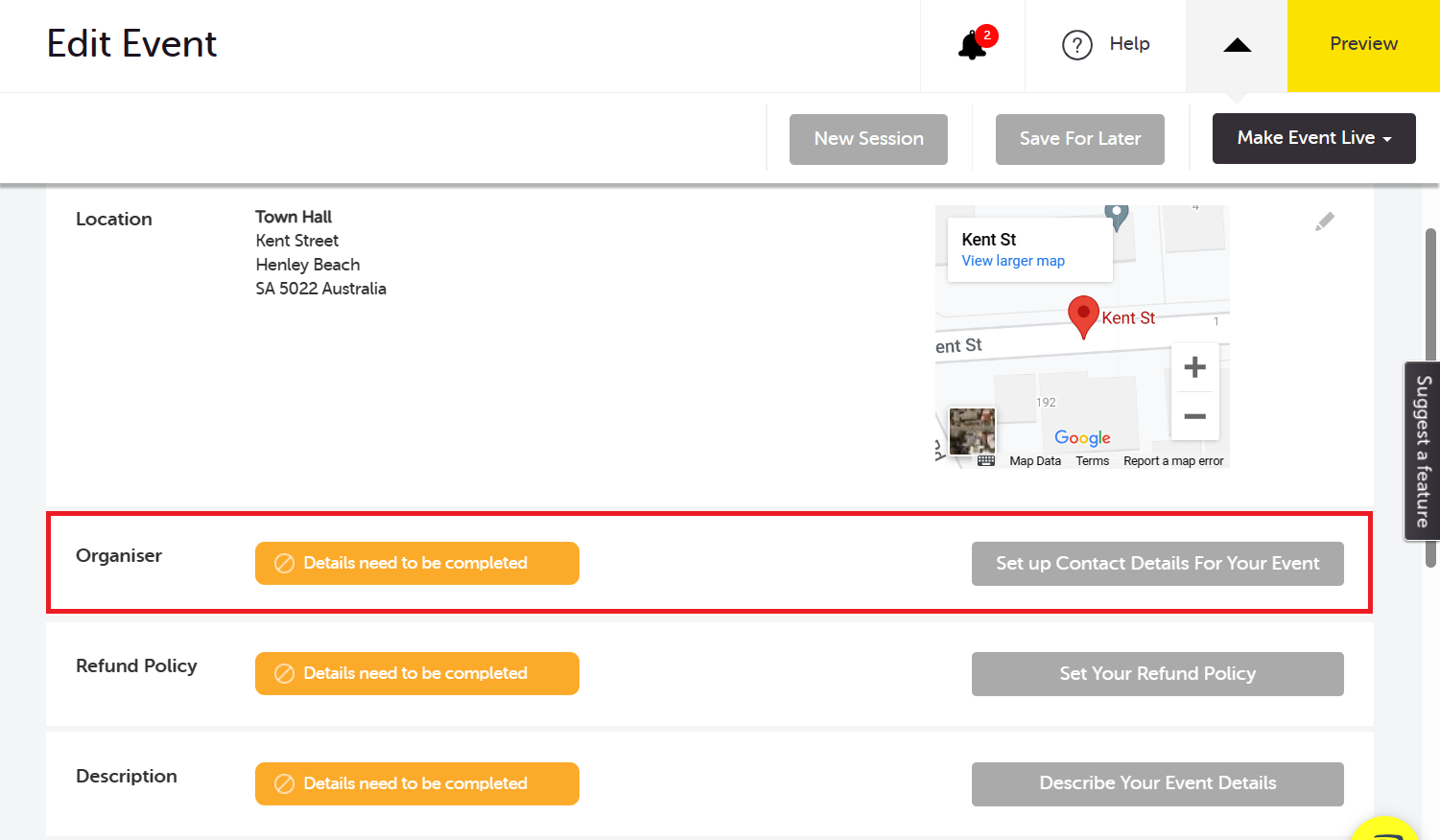 How to Create Raffle Events